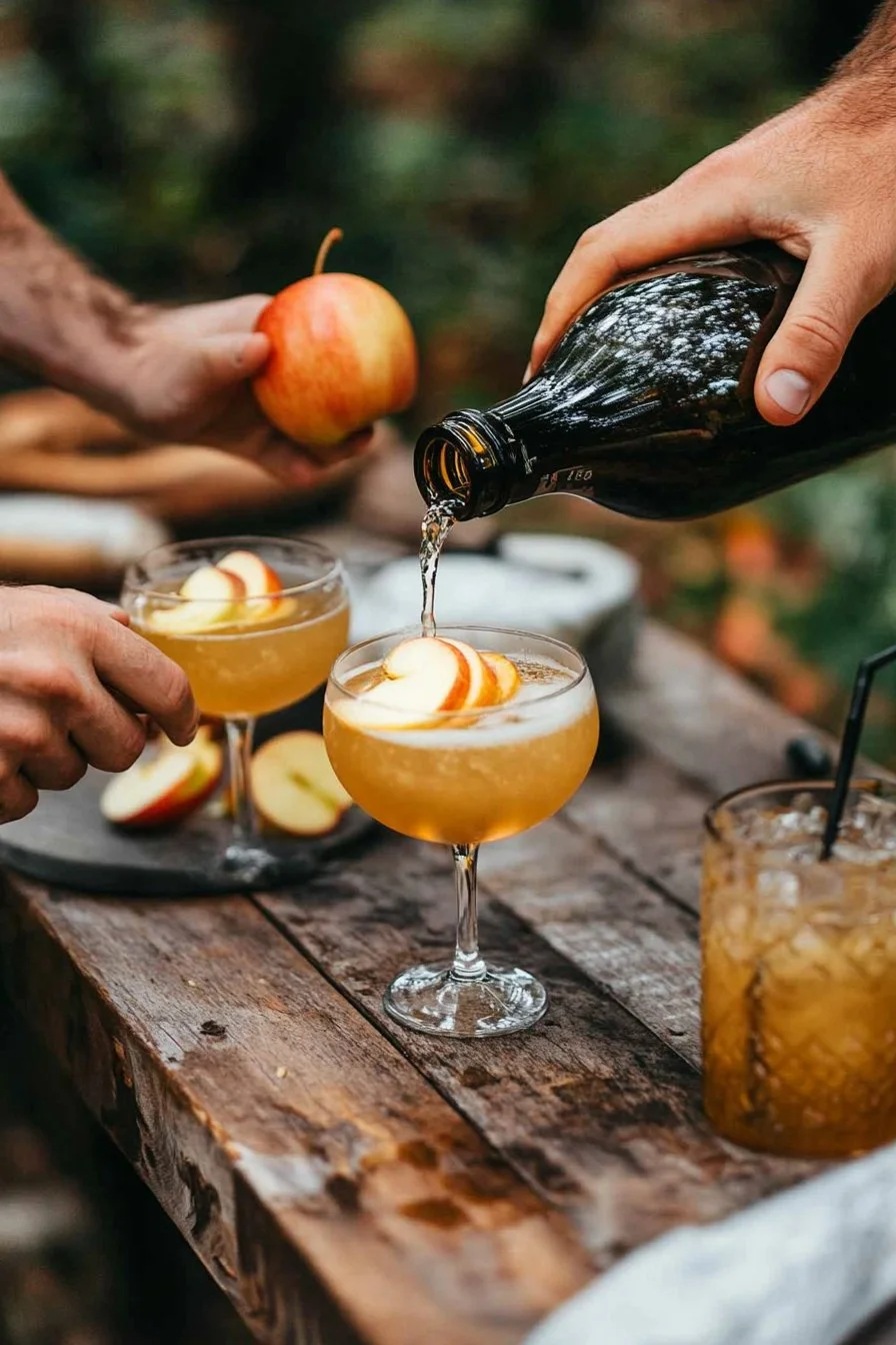 Irresistible Apple Cider & Prosecco Spritz