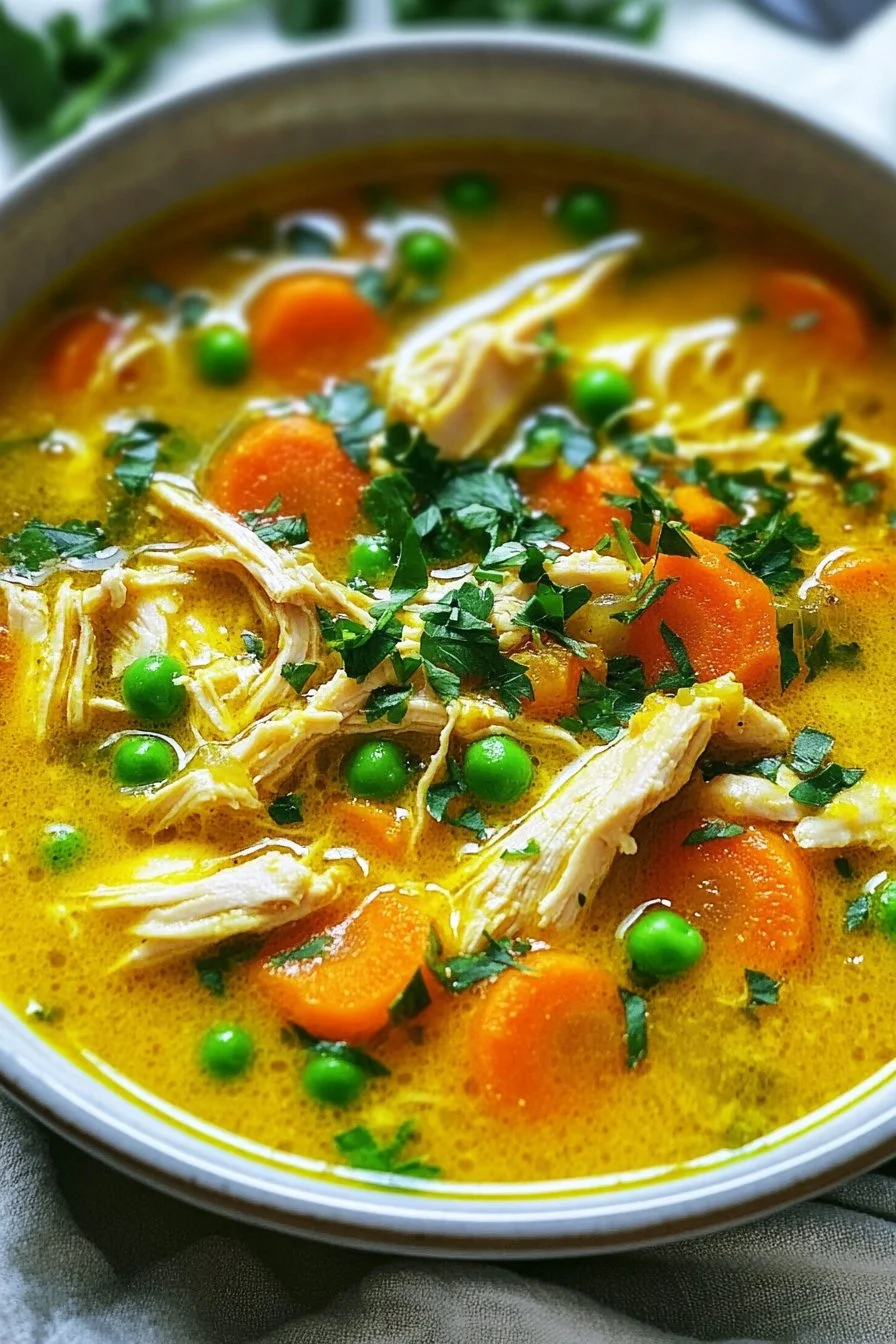 Healing Turmeric Chicken Soup – Comfort in a Bowl