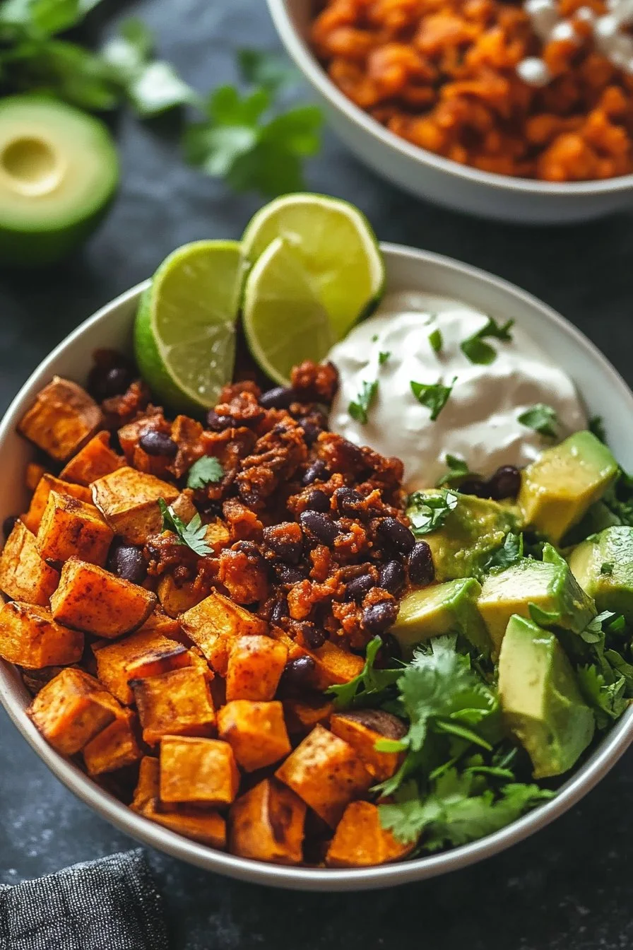 Sweet Potato Taco Bowl: A Wholesome Delight