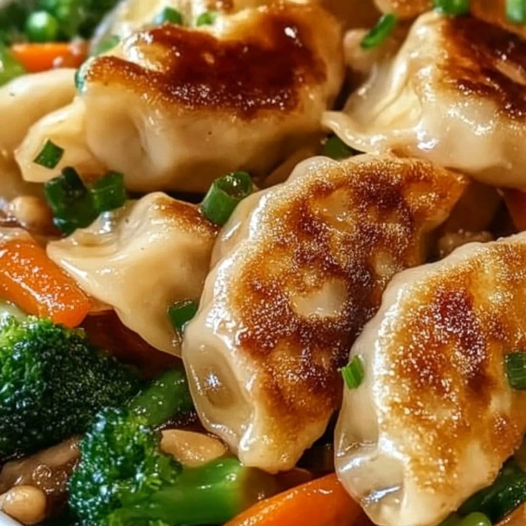 Easy Potsticker Stir Fry