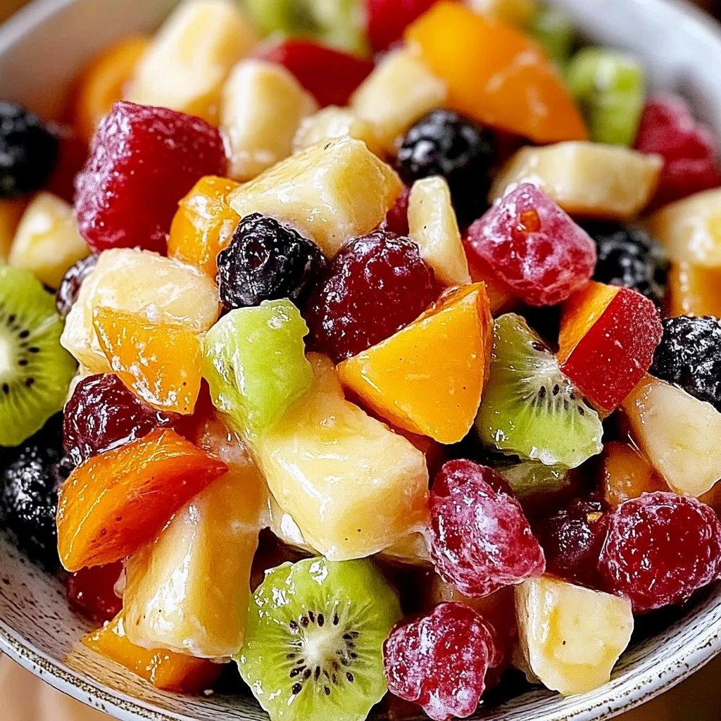 Irresistible Winter Fruit Salad recipe